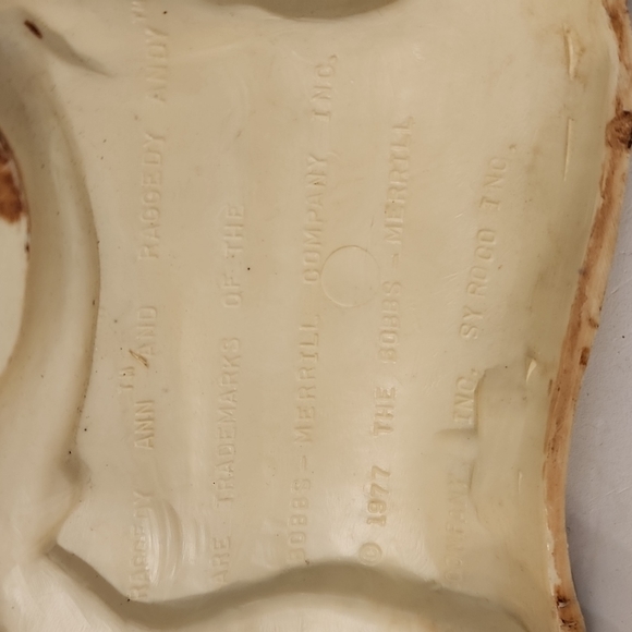 Bobbs Merrill Company | Accents | Vintage Raggedy Ann Wall Hanging ...